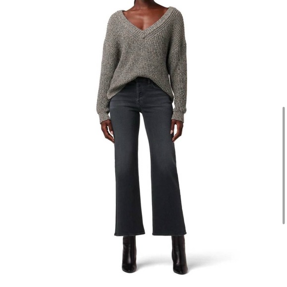 Hudson Jeans | Jeans | Hudson Rosie Wide Leg Ankle Jean In Ash Black ...